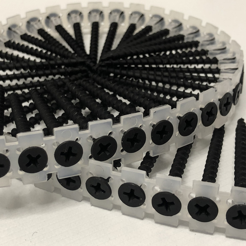 Bugle Head Fine Thread Auto Feed Screws Collated Drywall 3.5 X 25mm ...