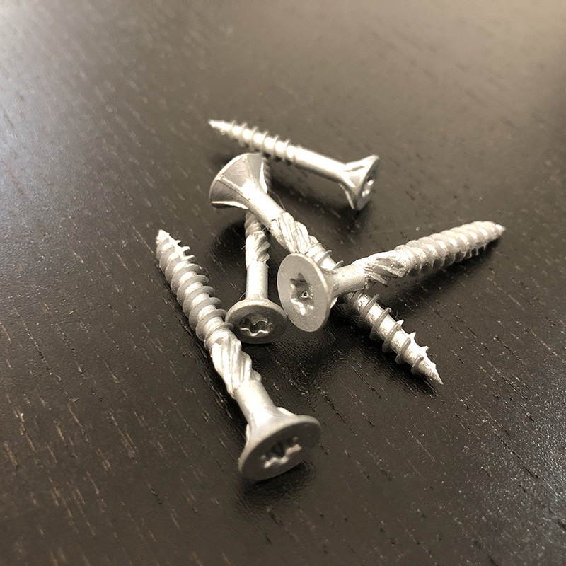 10G x 75mm Trox Drive Countersunk Head With Ribs Type 17 Slash ...