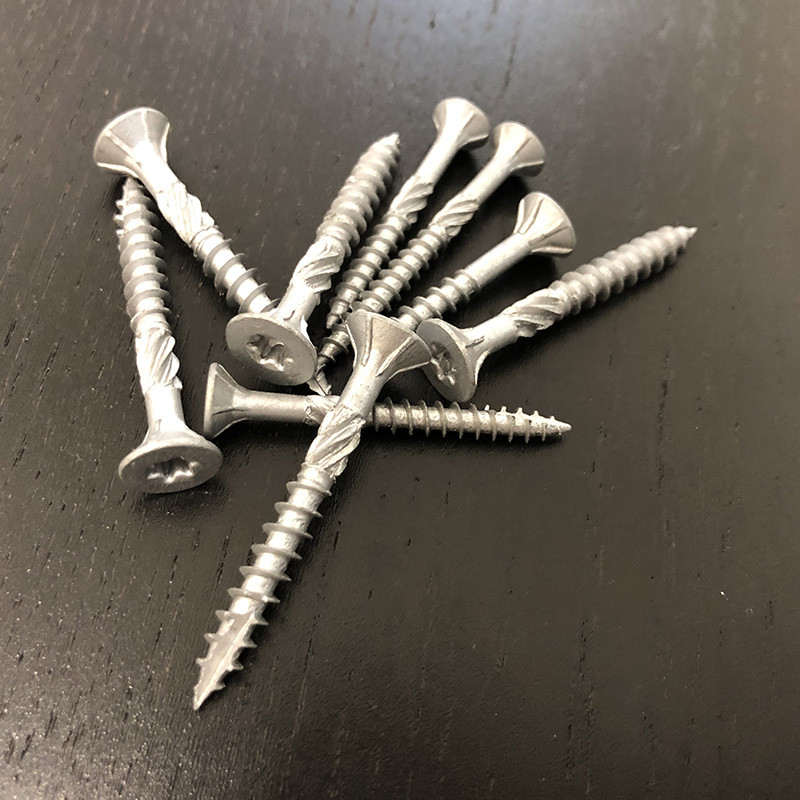 10G x 75mm Trox Drive Countersunk Head With Ribs Type 17 Slash ...