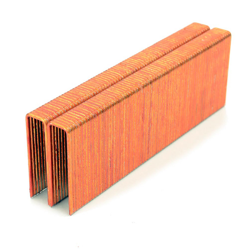 Yellow 16 Gauge Crown Staples Glued N19 45mm Staples Heavy Duty 7/16 ...