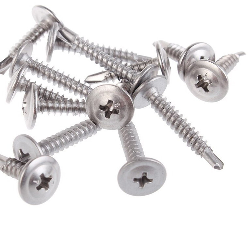 8 X 1 2 Phillips Truss Head Screws 8 Self-Drilling Screws - #8 Phillips ...